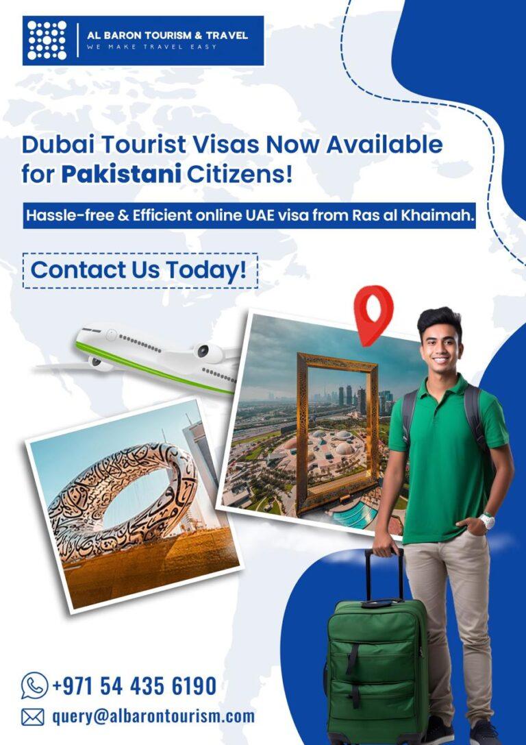 Dubai Visa for Pakistanis in 2026 Visa Update