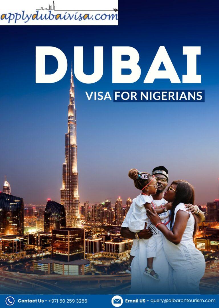 Dubai visas for Nigerians at 110 USD only